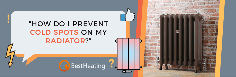 How do I prevent cold spots on my radiator? - BestHeating Advice Centre
