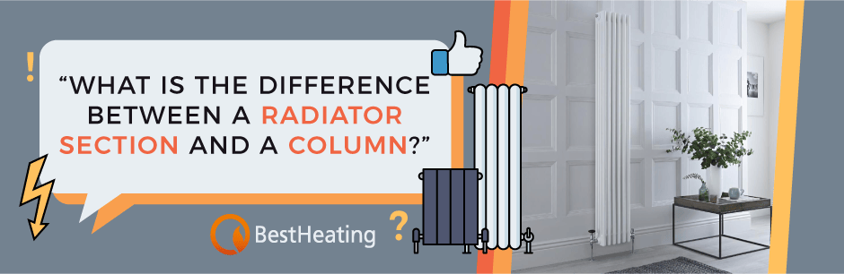 What is the difference between a radiator section and a column ...