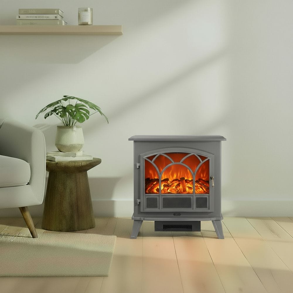 How much electricity does an electric fire use?