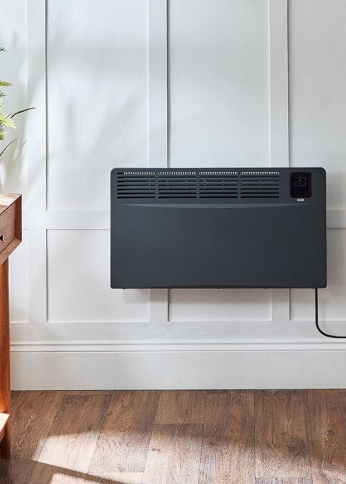 Wall mounted electric heaters store