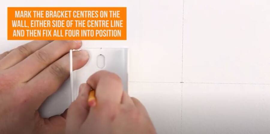 How to dress and hang a vertical designer radiator